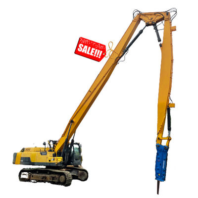 PC240 High Reach Demolition Extension Arm With Bucket And Cylinder