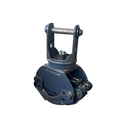Durable Q355B Material Excavator Wood Grab For Telescopic Pulling Arm Use