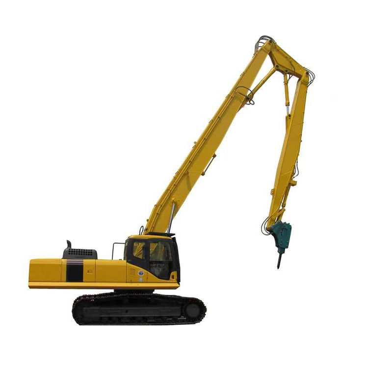 Q355B Material 47-52T Excavator Pile Driver Attachment For SANY CAT ...