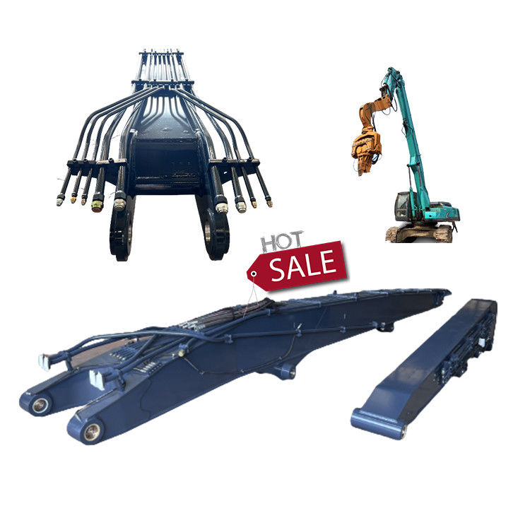 45-70 Ton Excavator Pile Driving Boom Machinery For 18M Vibro Hammer ...
