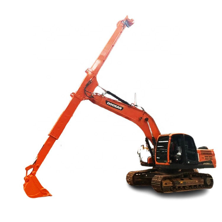 Excavator 14M Telescopic Dipper Arm long reach boom High Strength For ...