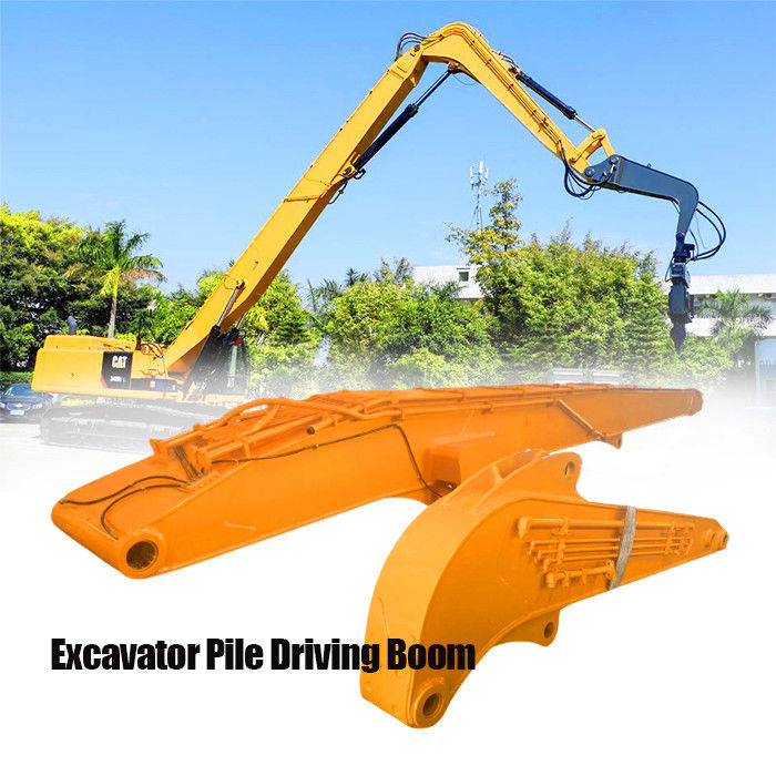 7.5 Ton Excavator Pile Driving Boom Machine with 2.3m X 1.6m X 2.2m ...