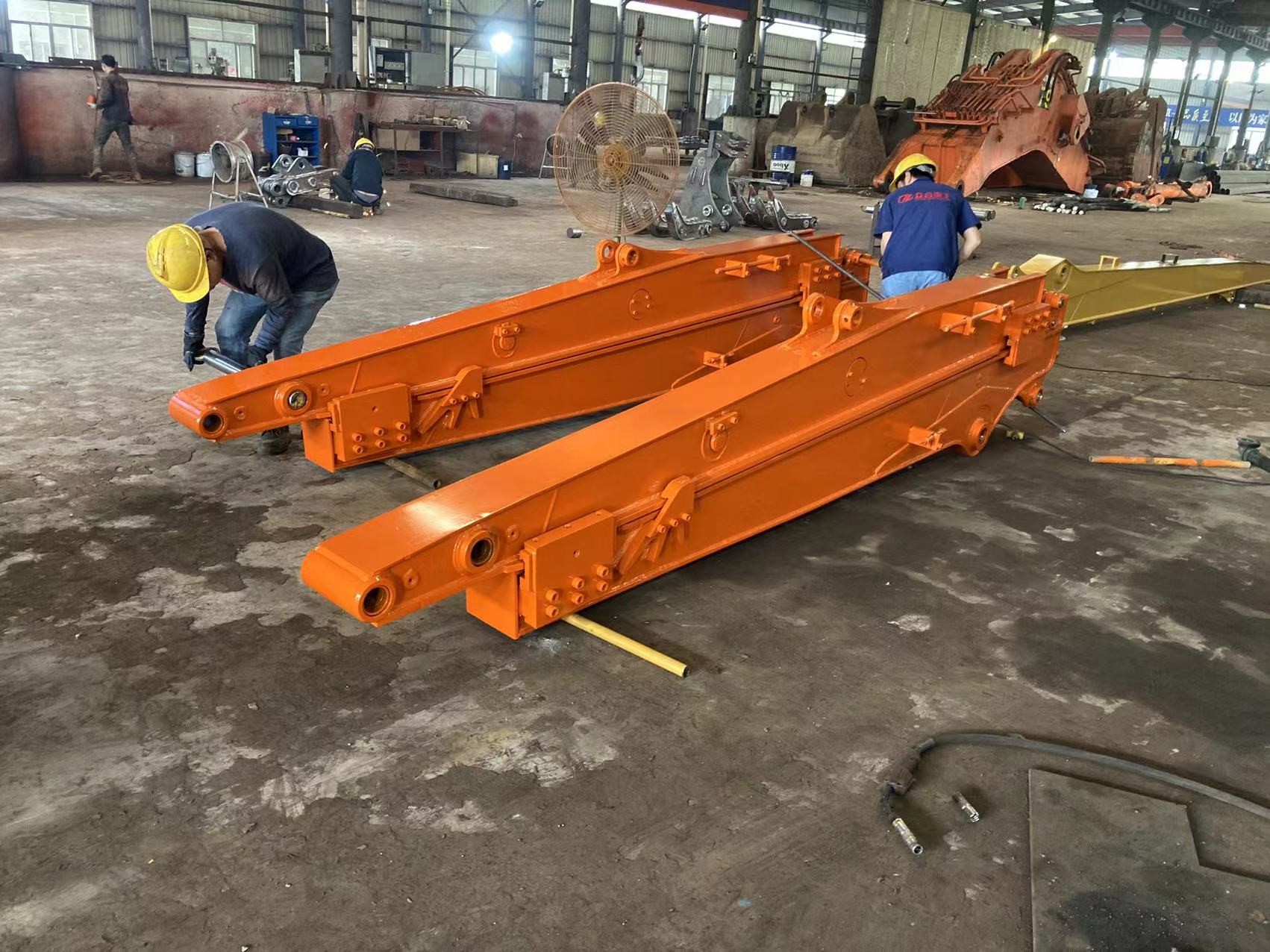 ISO Depth 10m Excavator Sliding Boom , Practical Sliding Arm Of Excavator