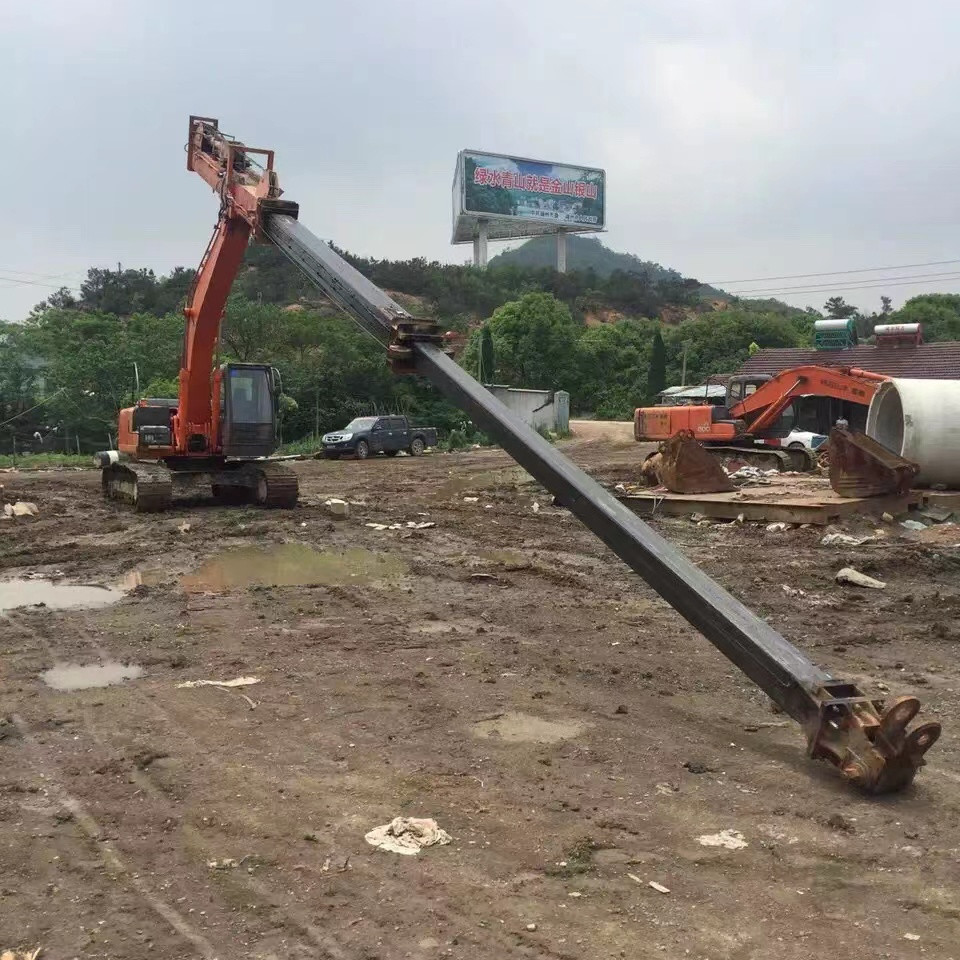 Hitachi ZX200 Mini Excavator Telescopic Boom 20 Meters HG785 Q355B Material