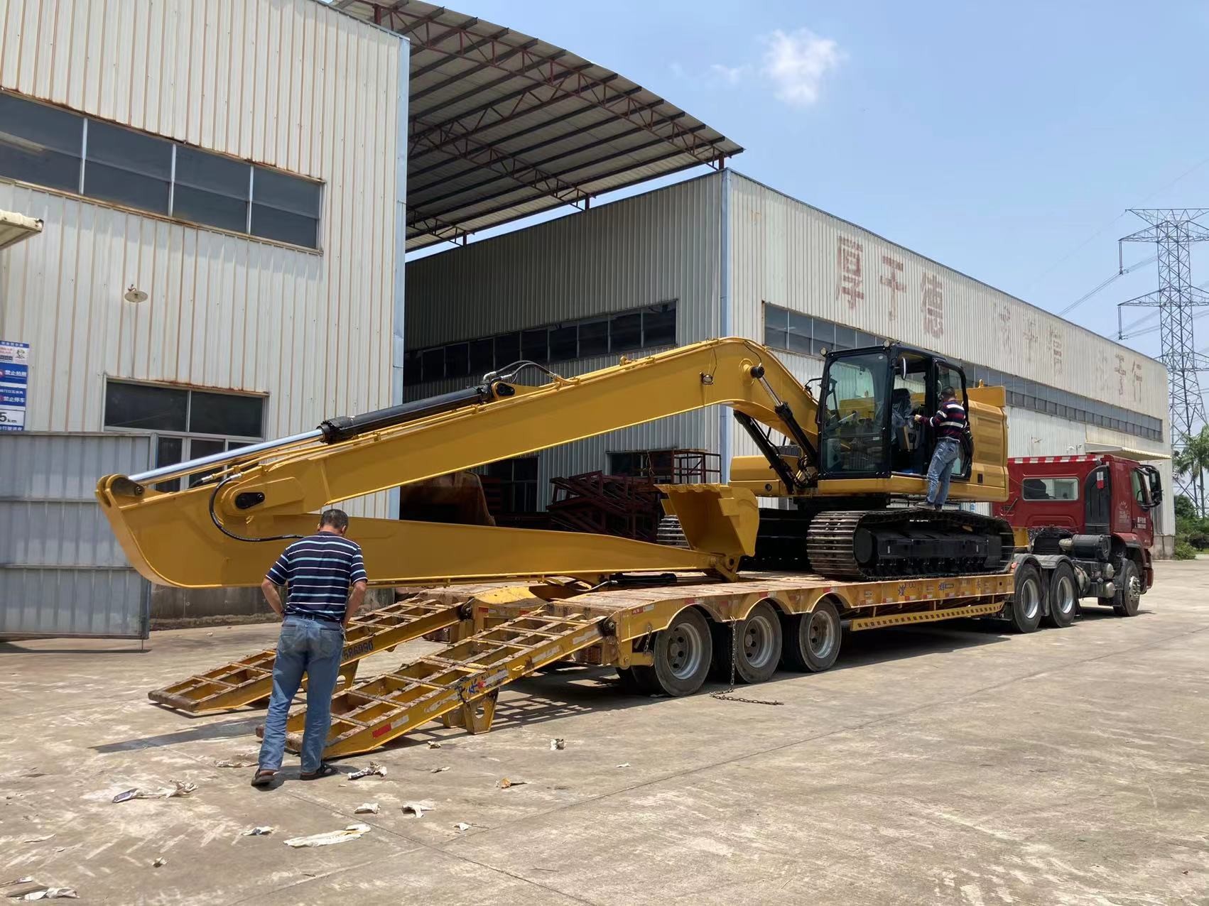 Excavator Long Arm CAT320 CAT323 Excavator Digger Arm , CAT324 ...