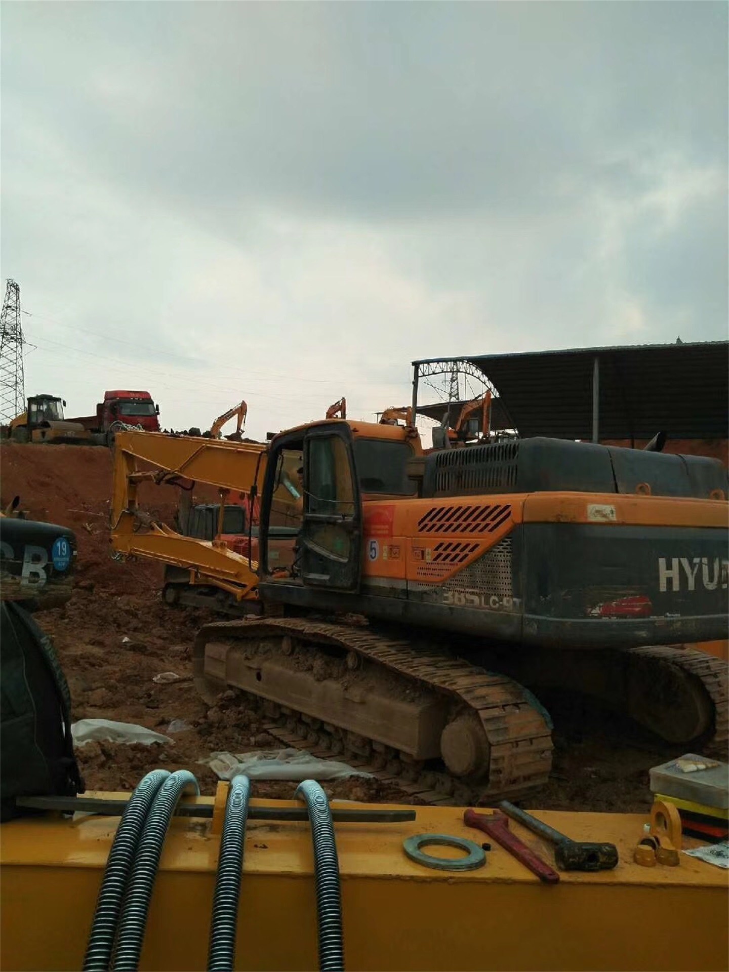 CE certification 23M Q355B High Reach Demolition Boom Excavator Long ...