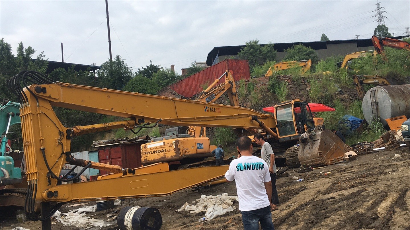 CE certification 23M Q355B High Reach Demolition Boom Excavator Long ...