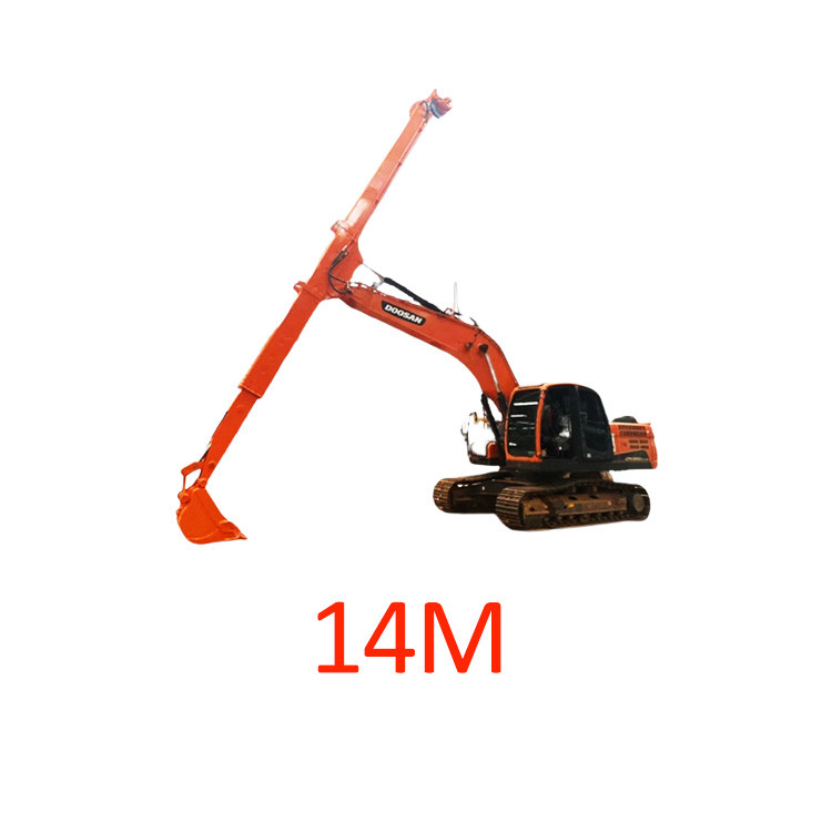 Durable Steel Excavator Telescopic Dipper Arm 14m High Strength for sale