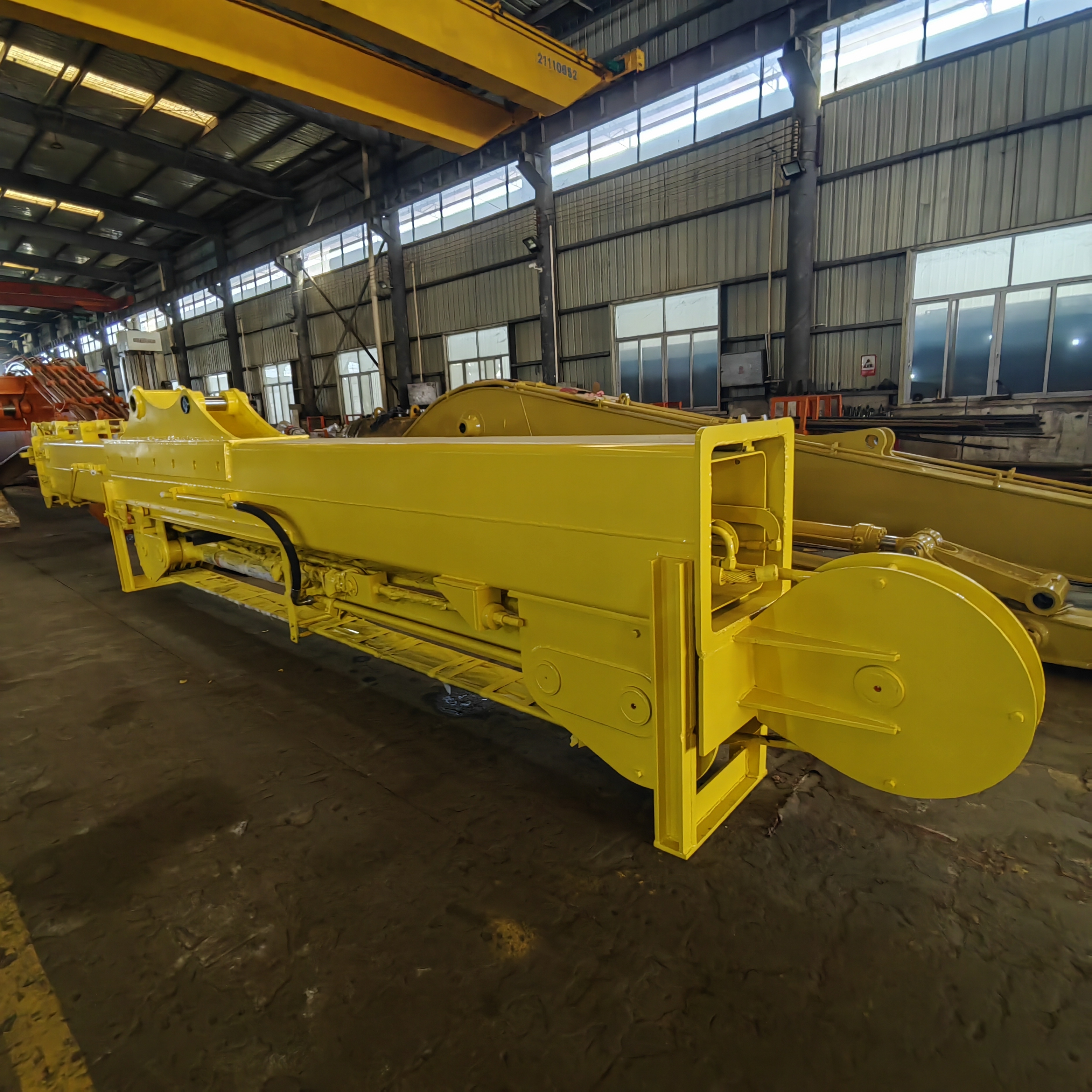Three Stage Telescopic Arm Excavator Long Reach Boom and Arm Extension ...