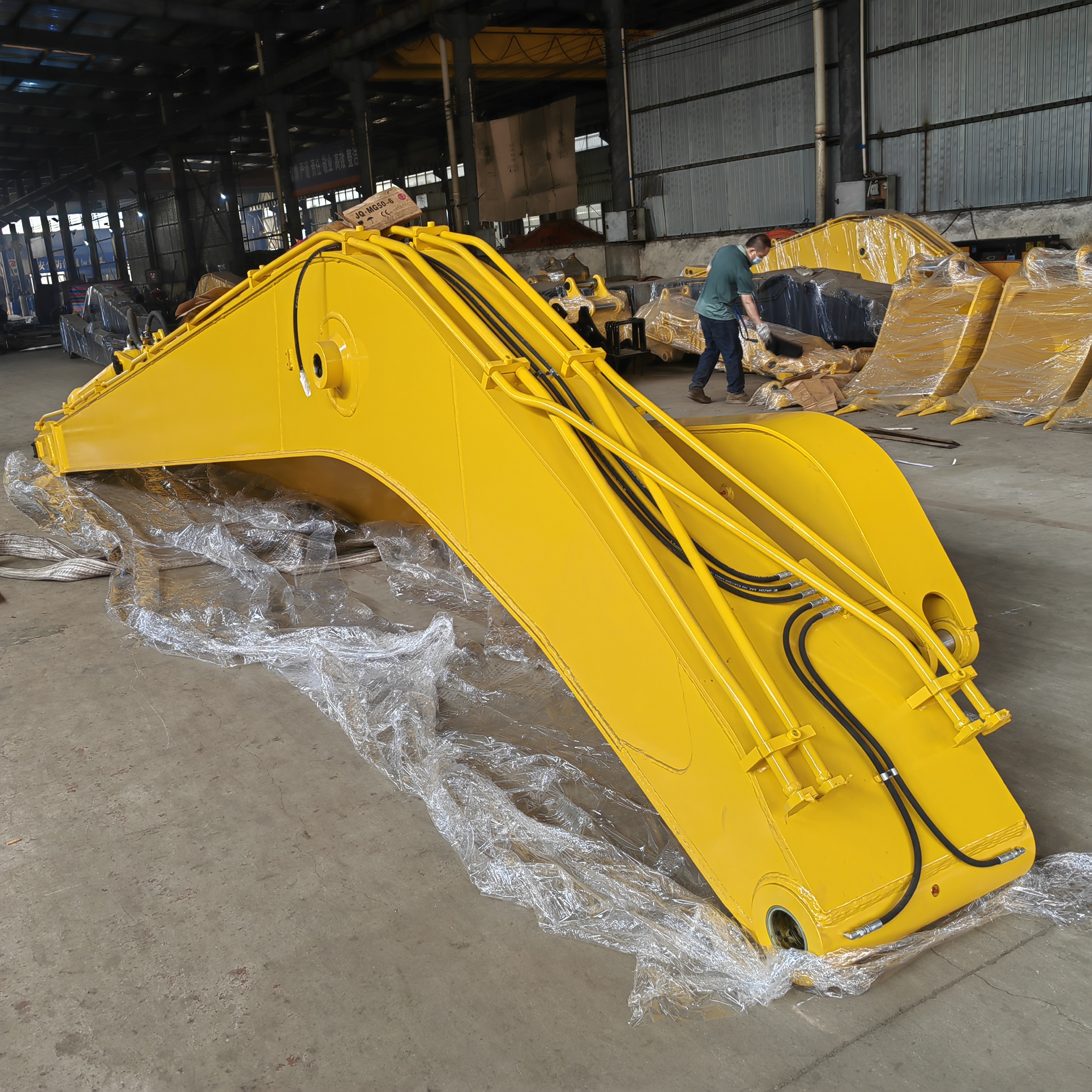 Excavator High Quality Efficiency 16m Long Reach Boom Extension Arm for ...