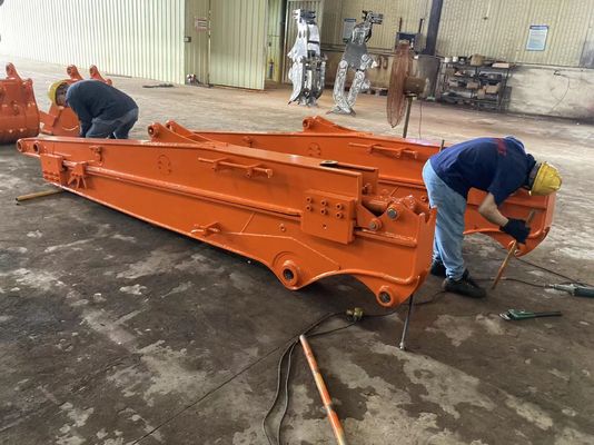 ISO Depth 10m Excavator Sliding Boom , Practical Sliding Arm Of Excavator