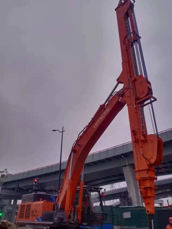 Komatsu Three Section Telescopic Dipper Arm , Q960D Long Reach Boom And ...